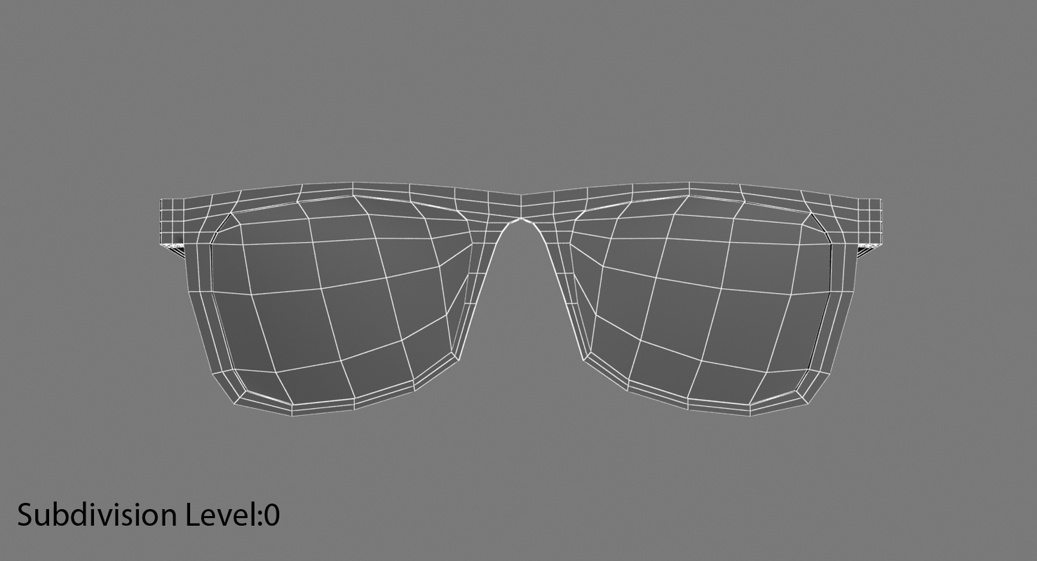 3d model glasses
