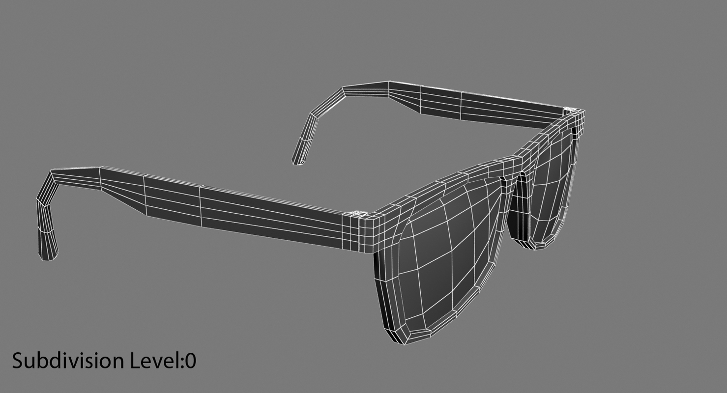 3d model glasses