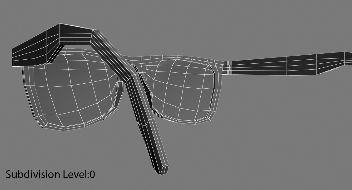 3d model glasses
