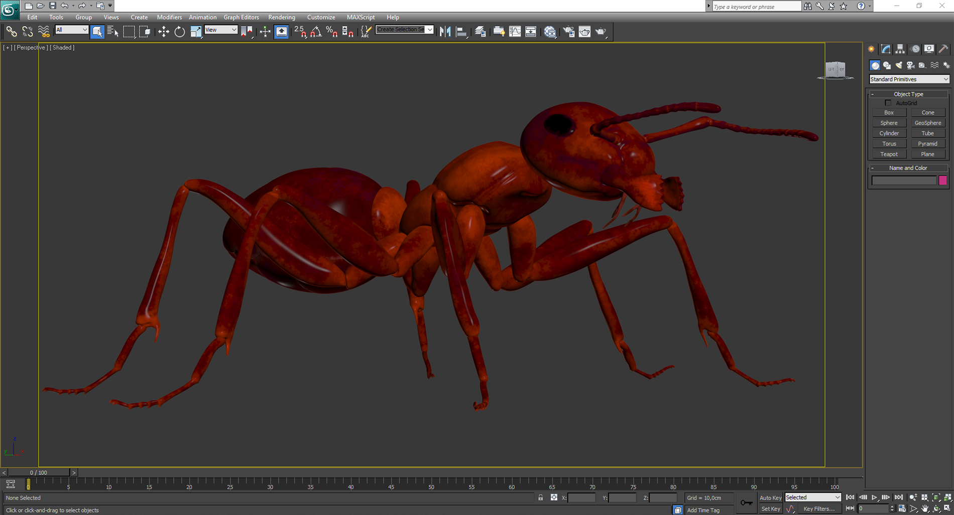 3d ant pose 3