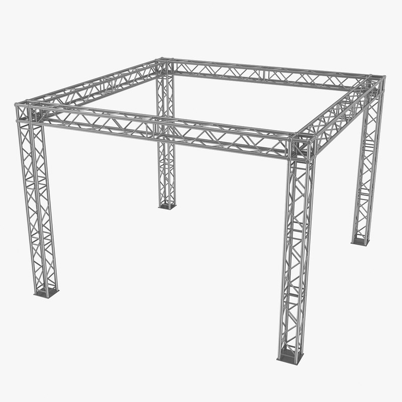 3d truss model