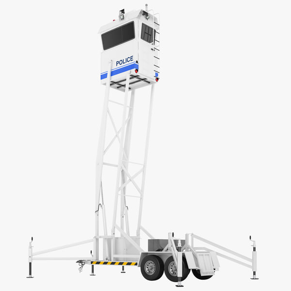 3d x police tower
