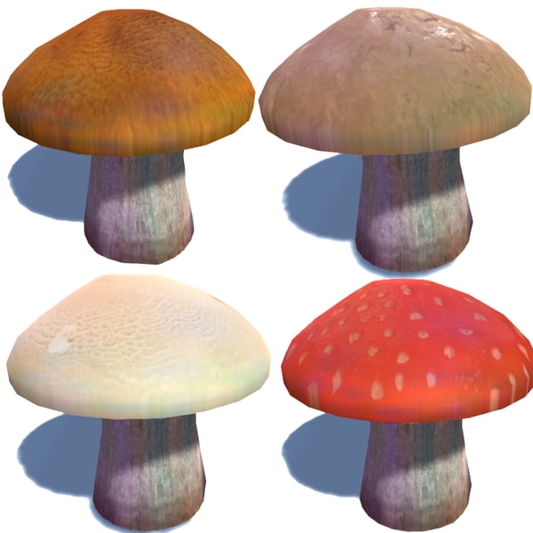 Free 3D Mushroom Models | TurboSquid
