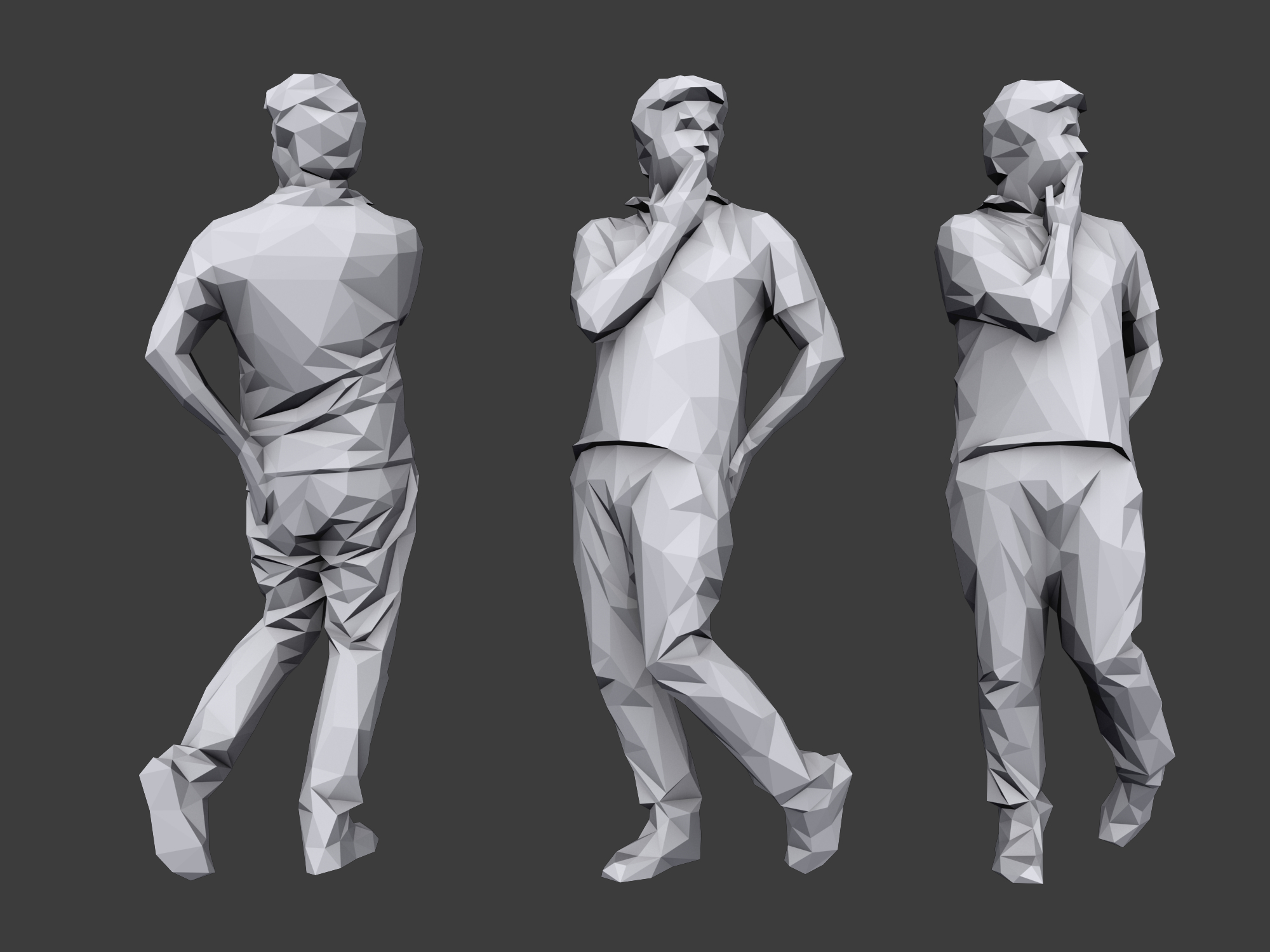 3d people pack casual model