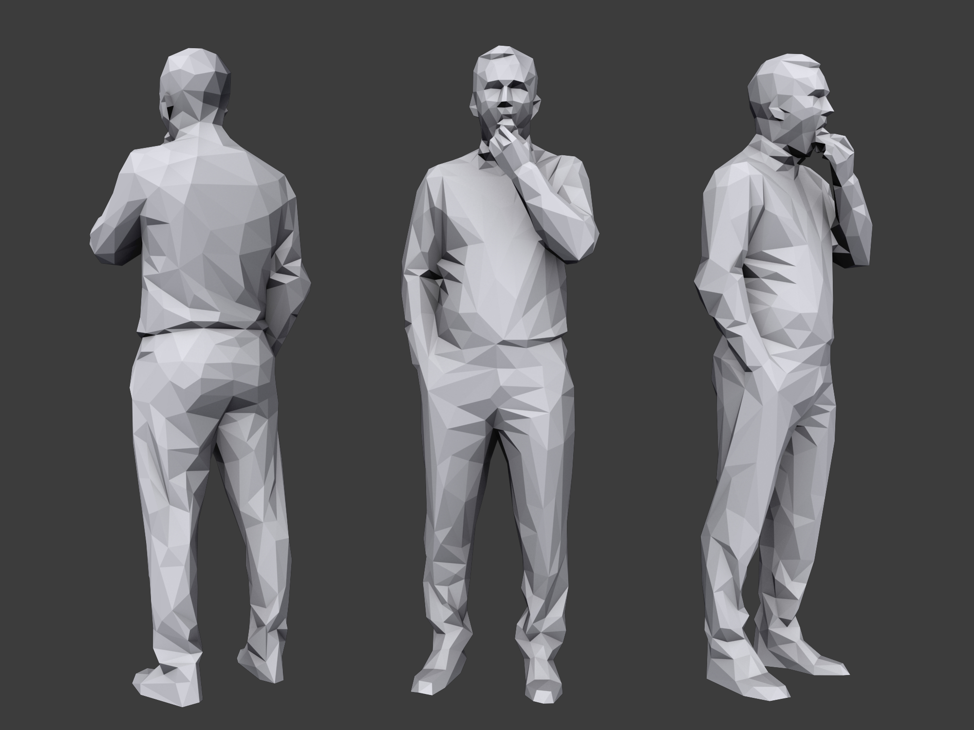 3d people pack casual model