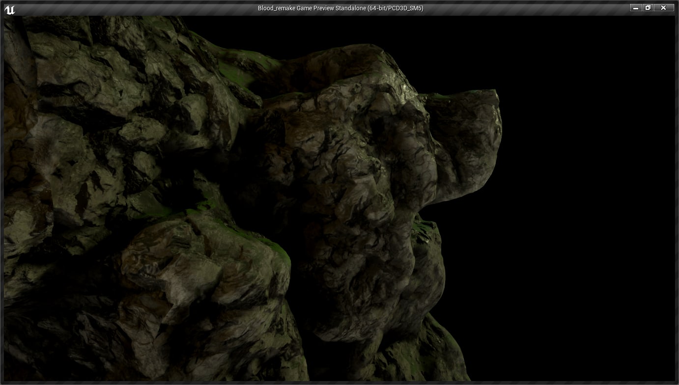 rock modeled blender x