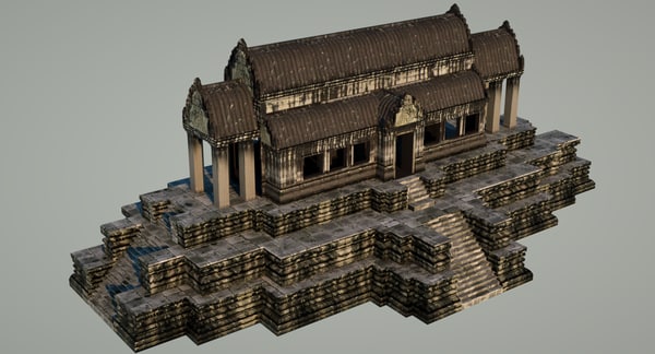 Free Blender Temple Models | TurboSquid