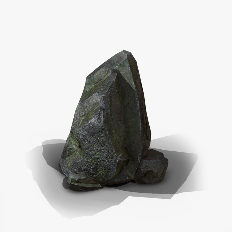small stone 3d max