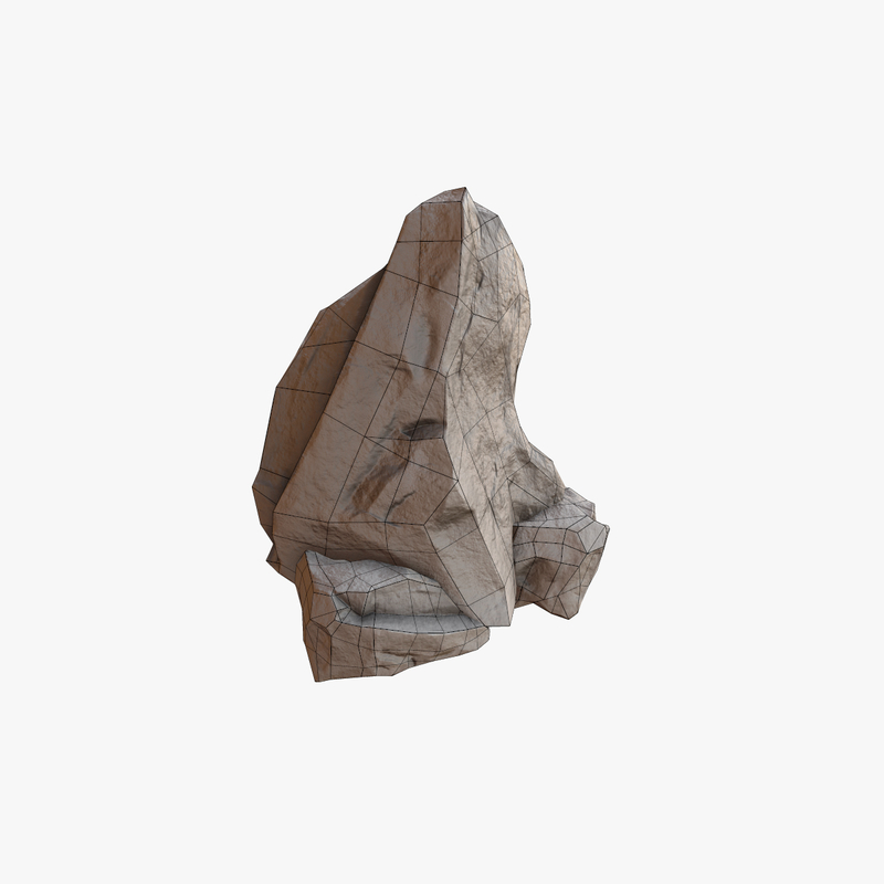 small stone 3d max