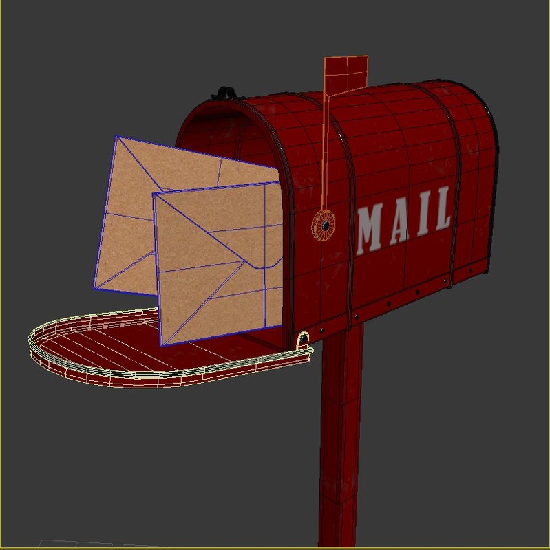 letter box obj