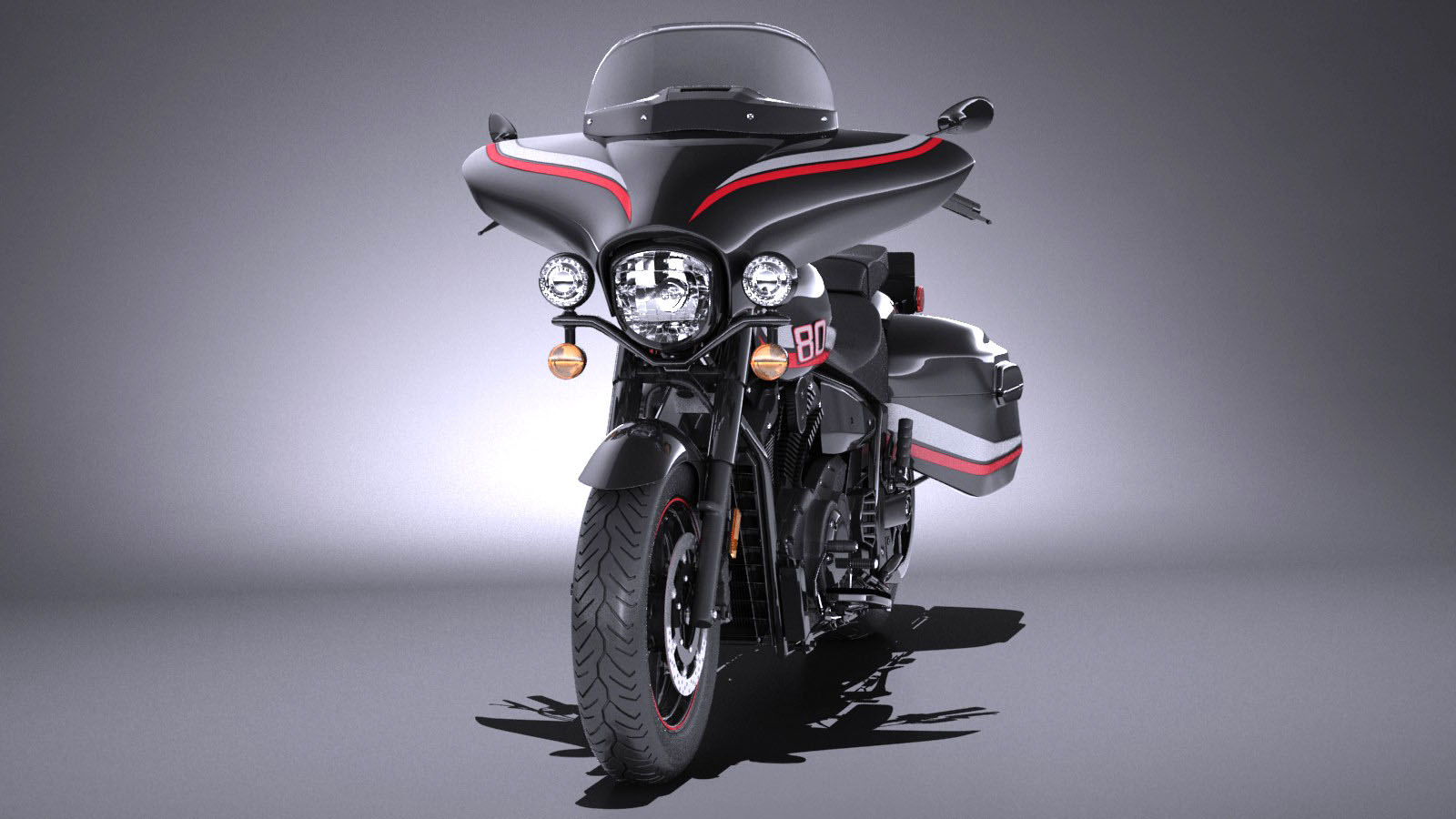 yamaha v star 3d model