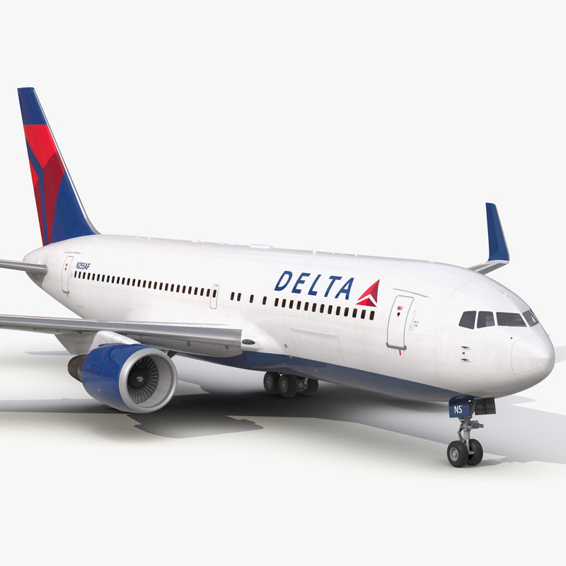 Boeing 767-200ER Delta Air Lines by 3d_molier International: 3d_molier ...