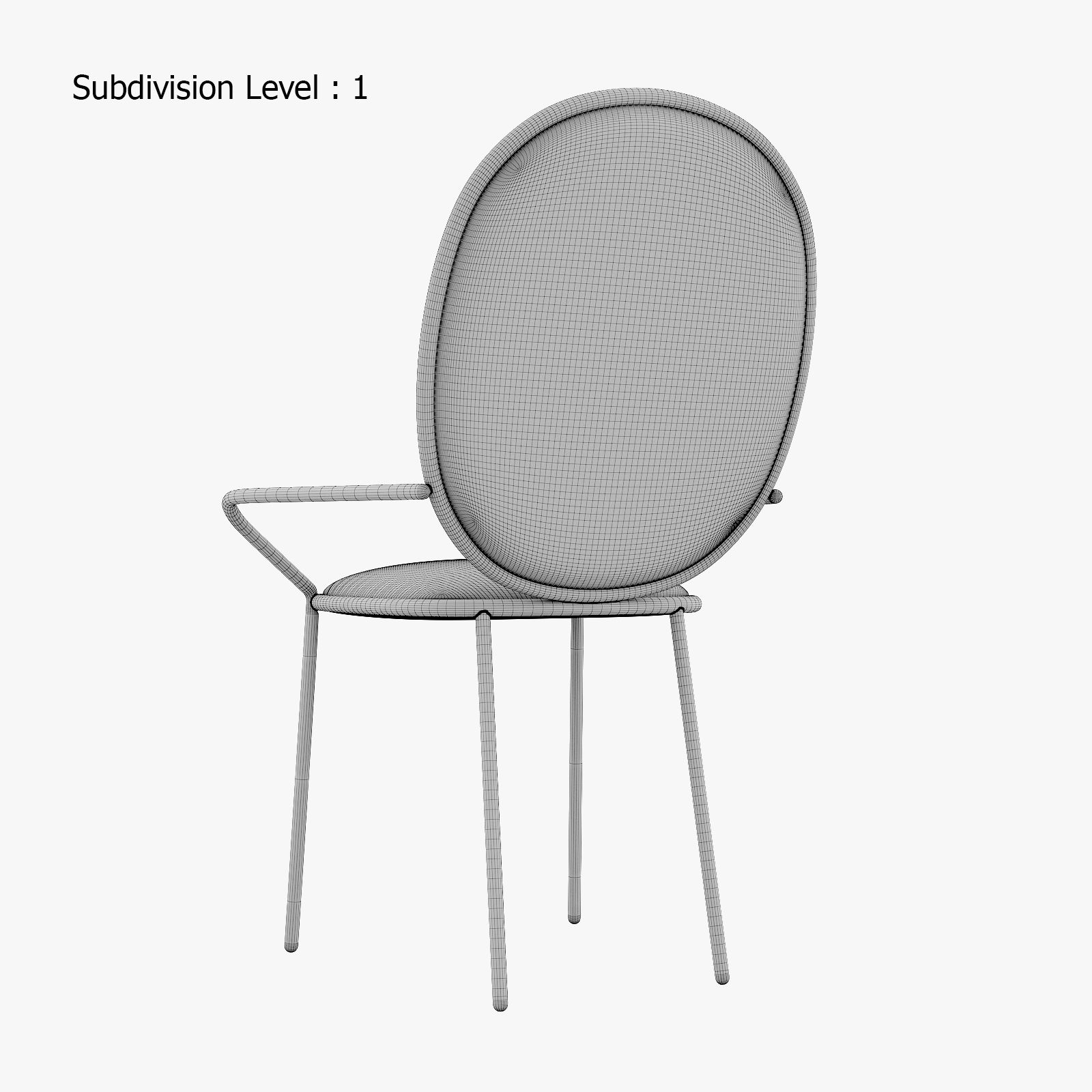stay dining chair 3ds