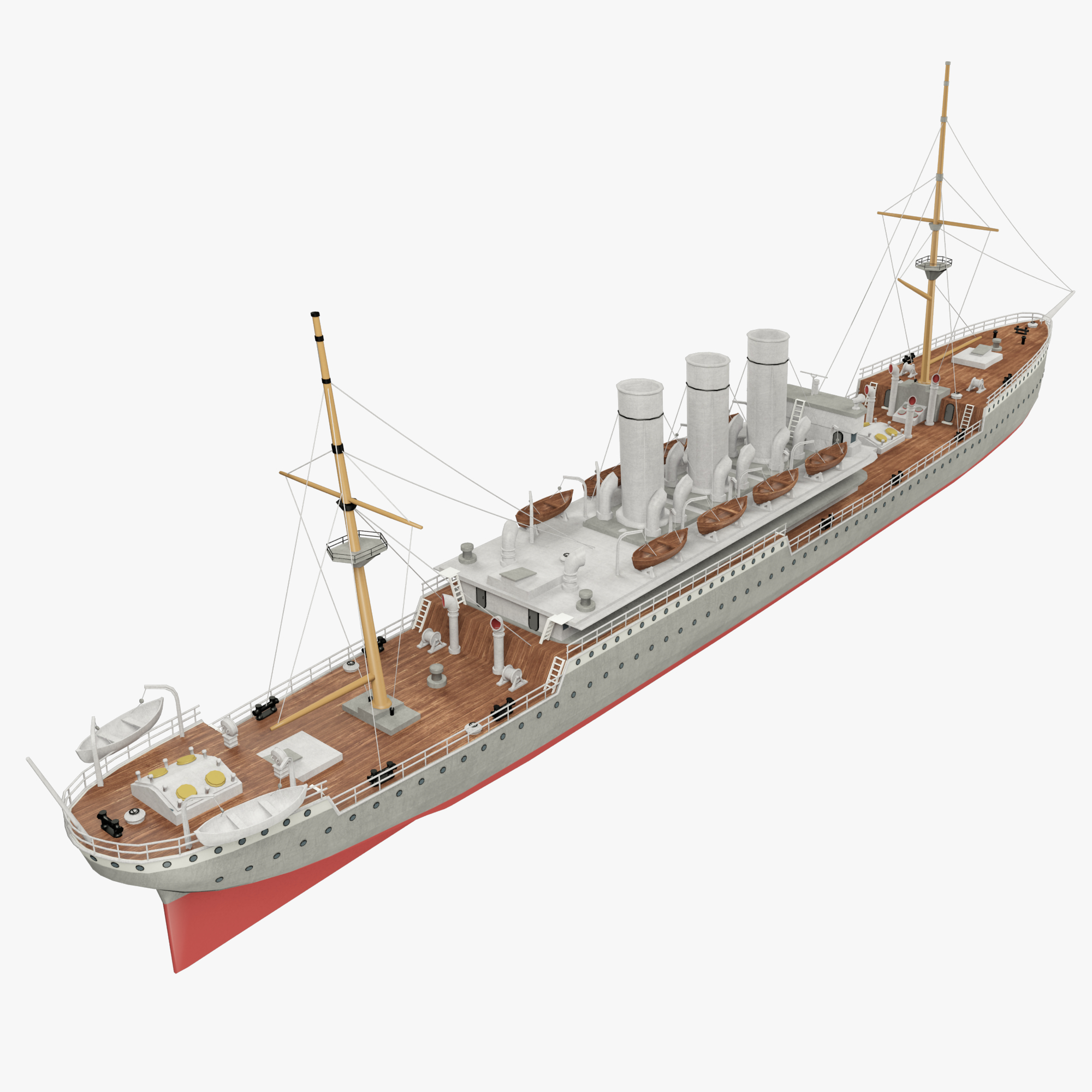 3d steamship rion