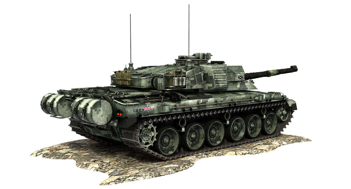 3d challenger 1 battle tank