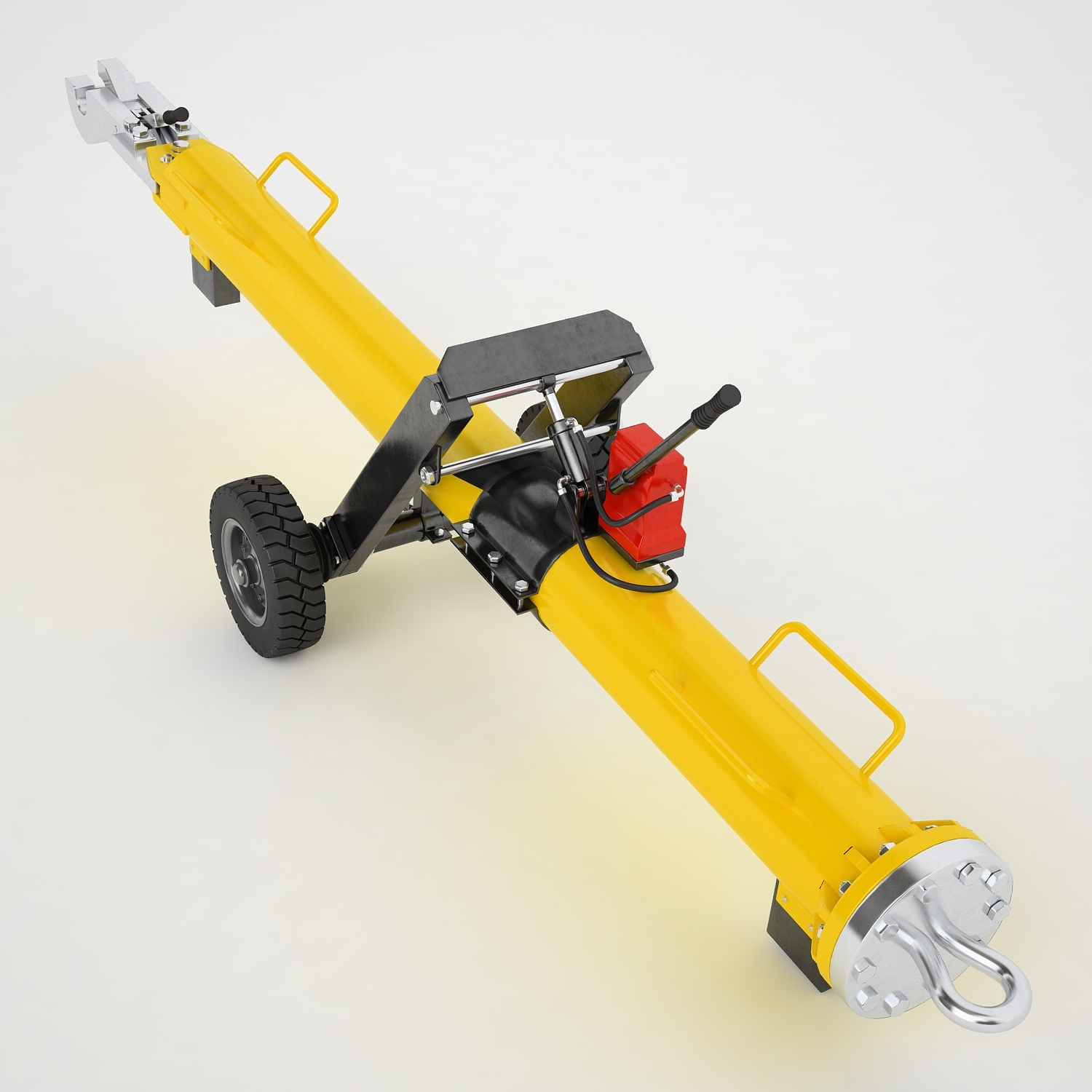 aircraft tow bar 3d max