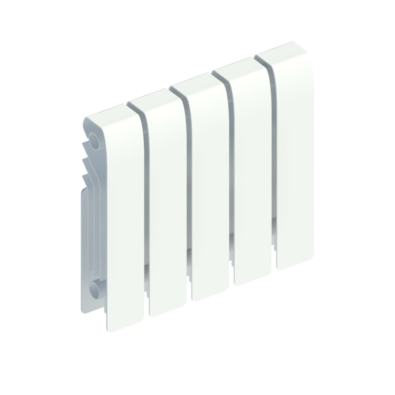 Building Revit Family roca dubal radiator