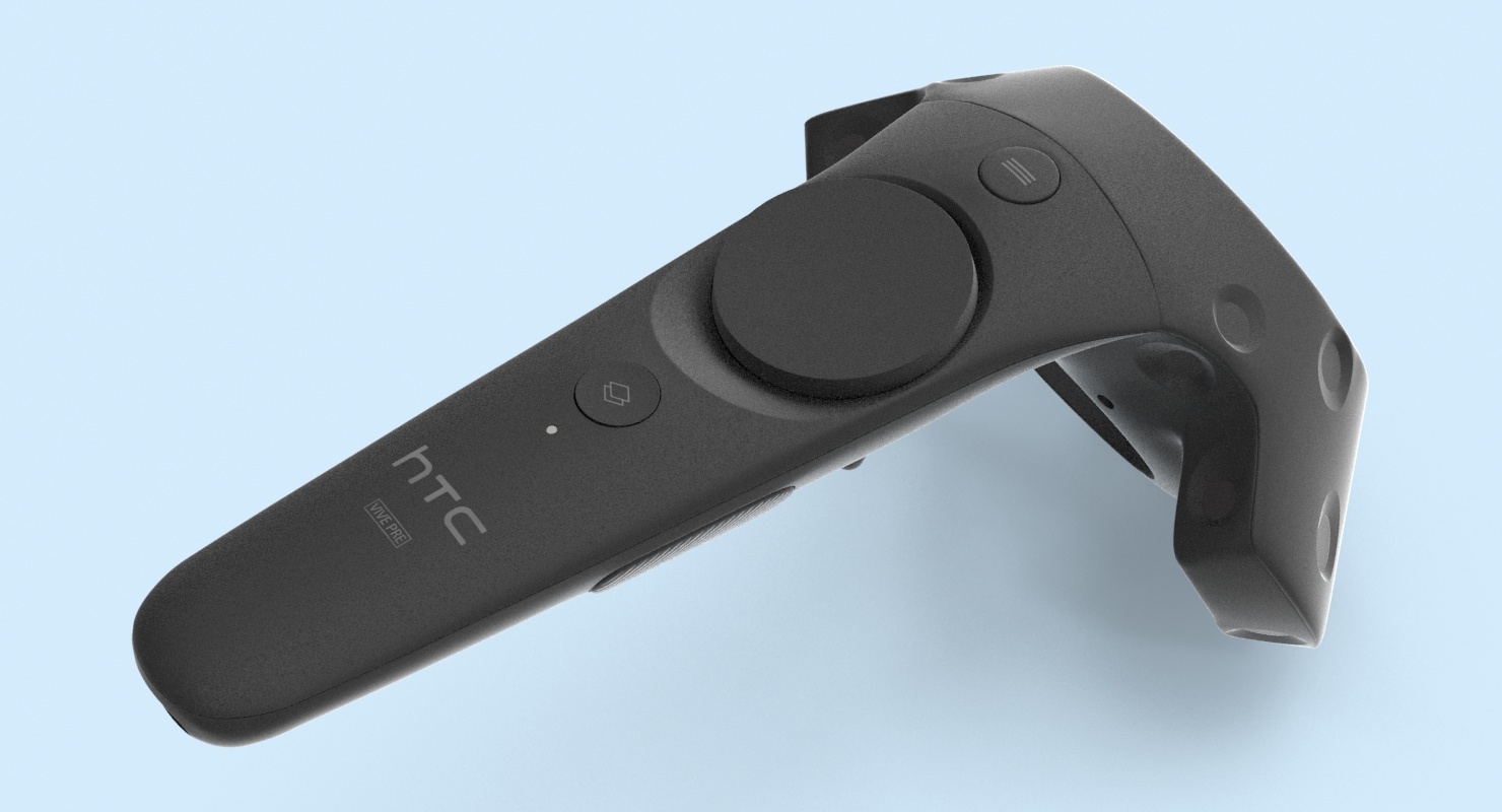 htc vive controller 3d model
