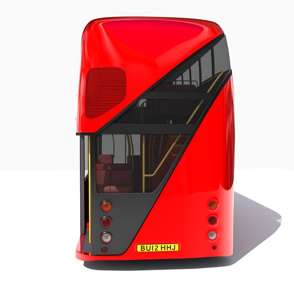 3d london bus model