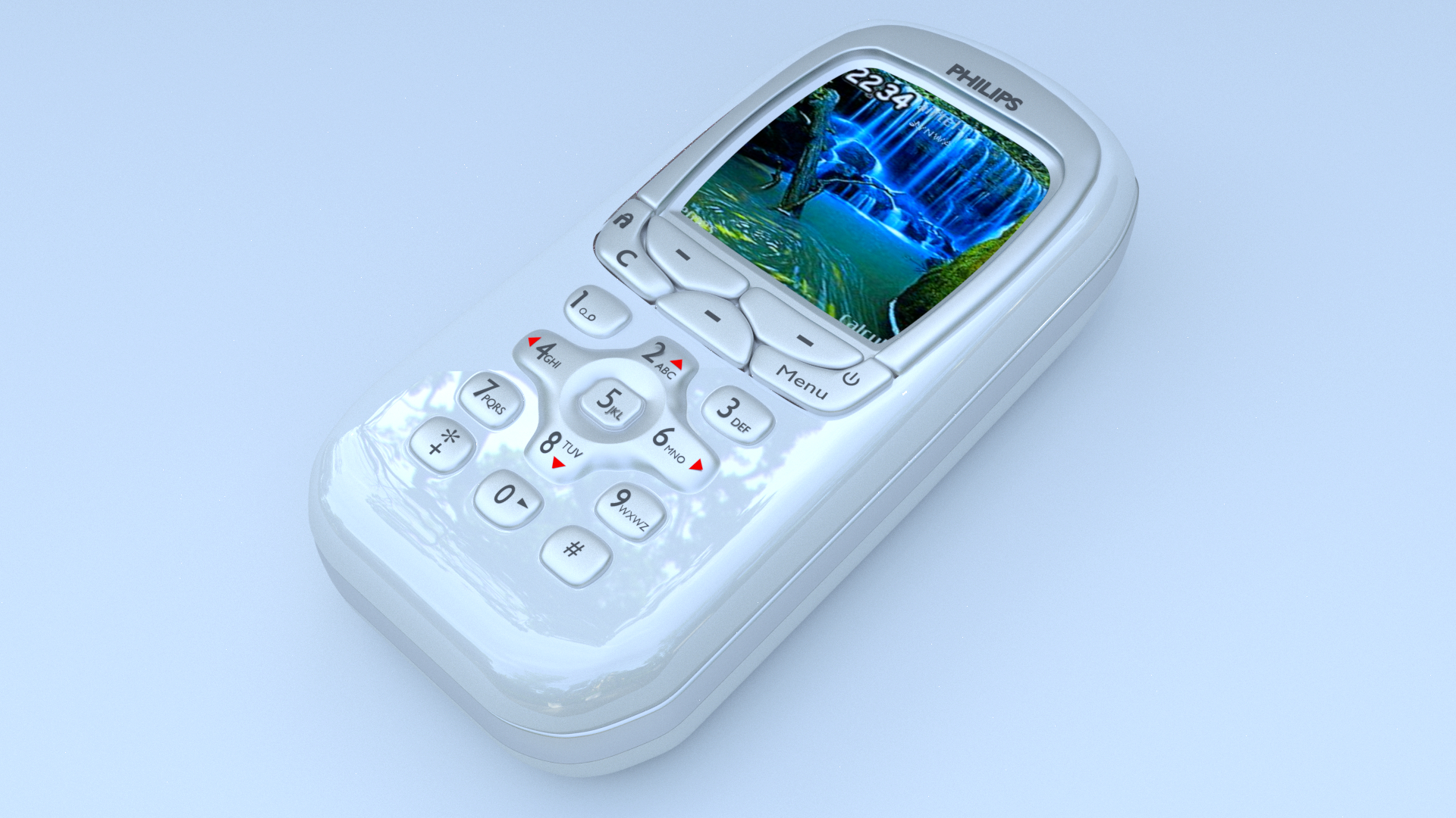 philips mobile 3d model