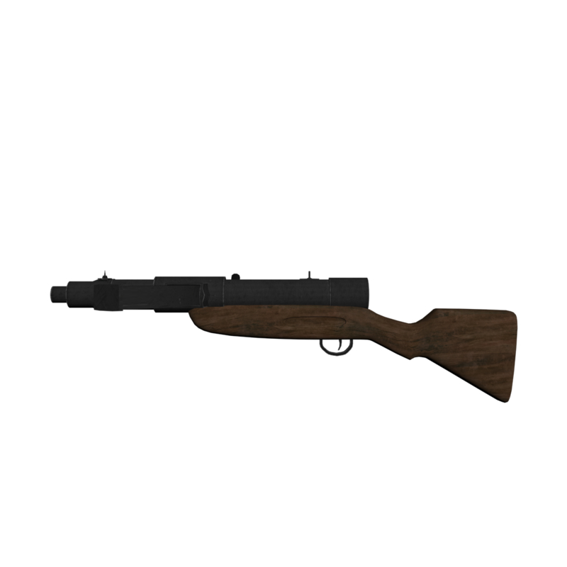 3d model japanese type 100 smg