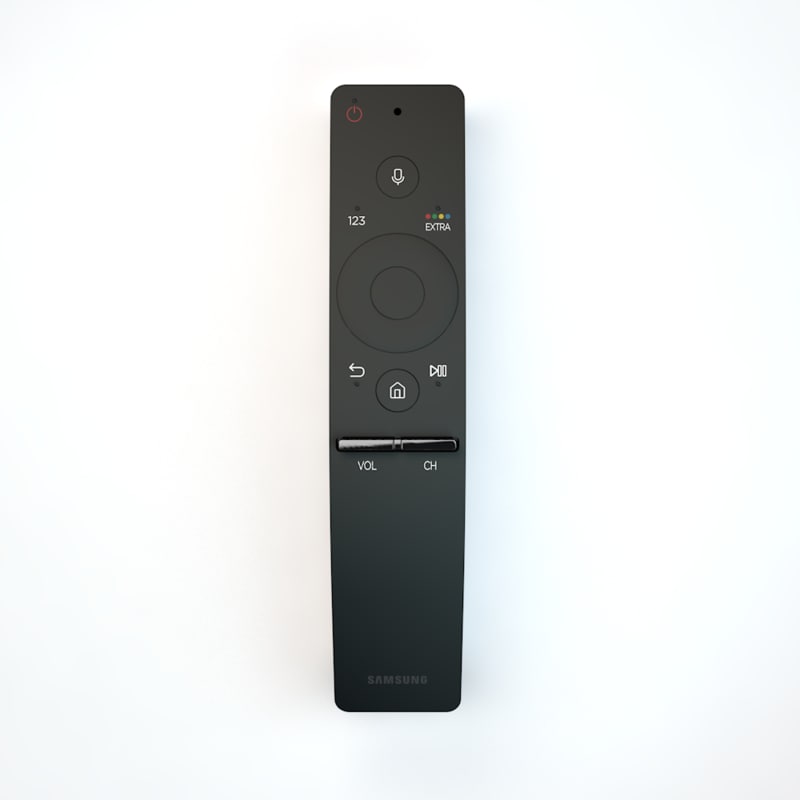 3D модель Samsung 2016 Smart Remote - TurboSquid 1126813