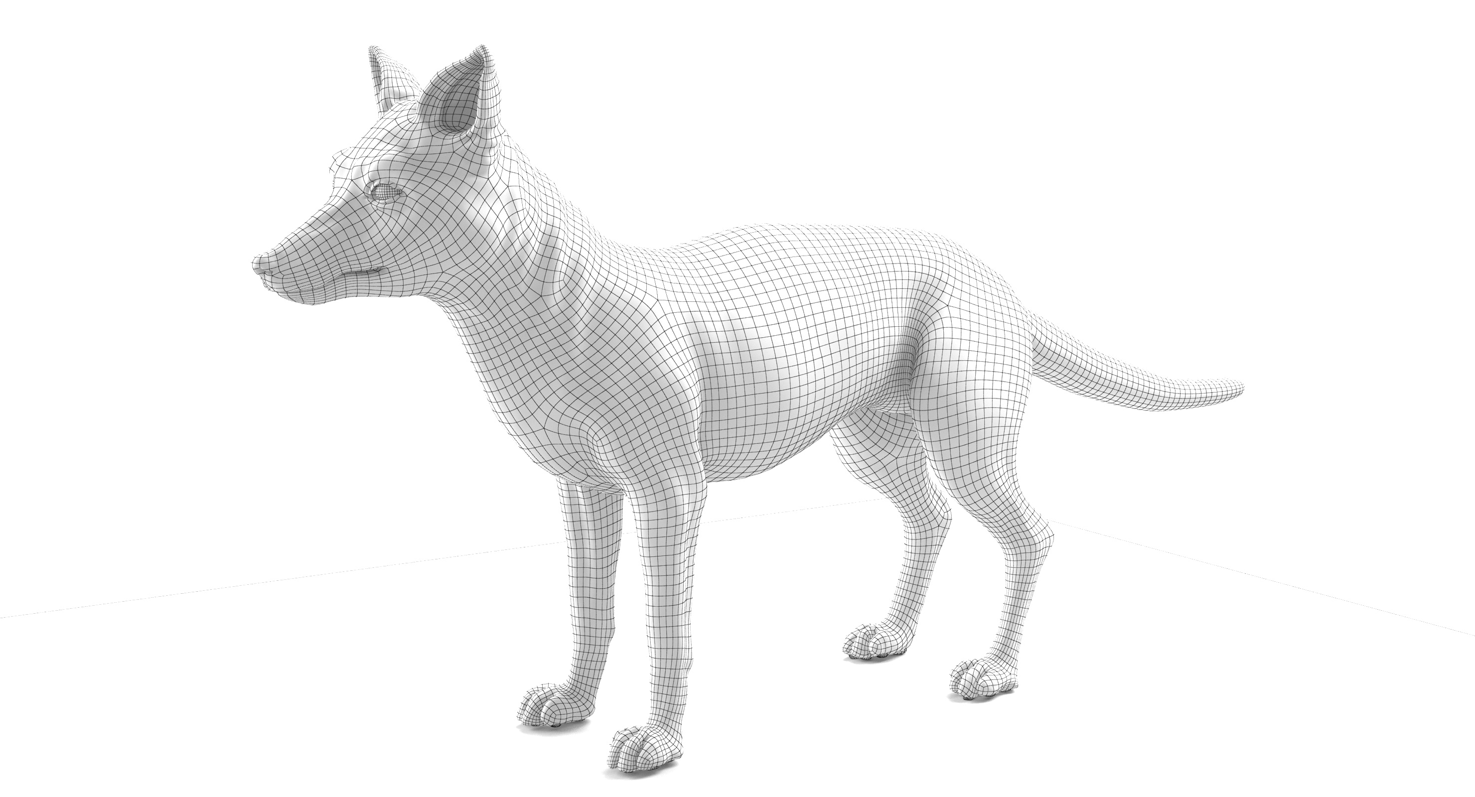 fox ornatrix zbrush 3d model