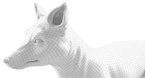 fox ornatrix zbrush 3d model