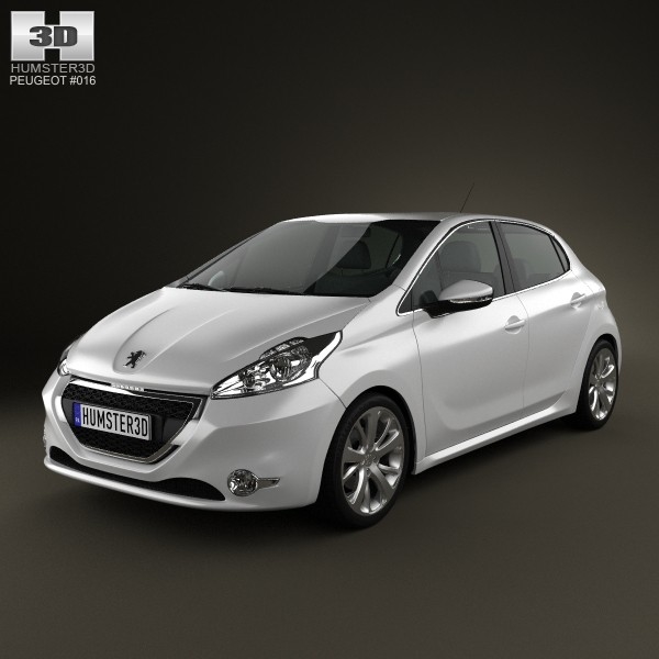 Des Modèles de 3D Peugeot 208 à Télécharger | TurboSquid