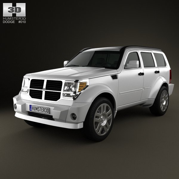 3d model dodge nitro 2011