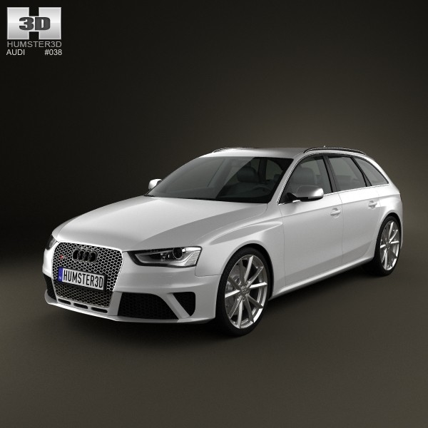 Audi RS4 3D Models for Download | TurboSquid