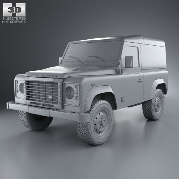 land rover defender 3d model