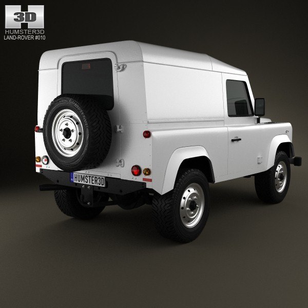 land rover defender 3d model