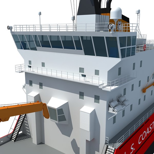 coast guard icebreaker 3d 3ds