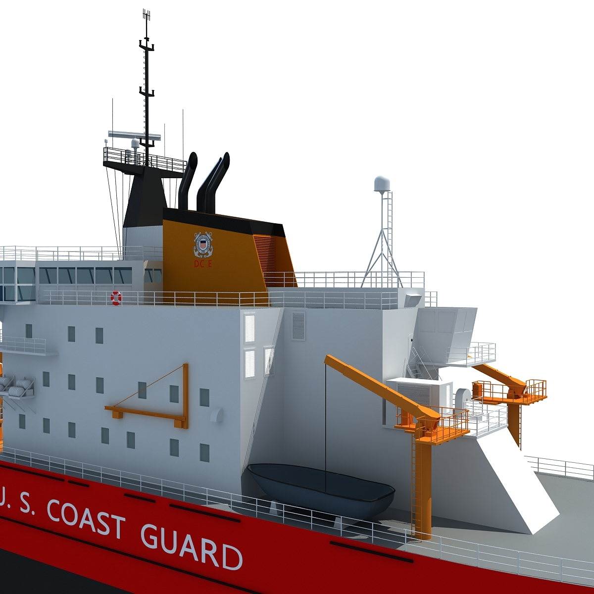 coast guard icebreaker 3d 3ds