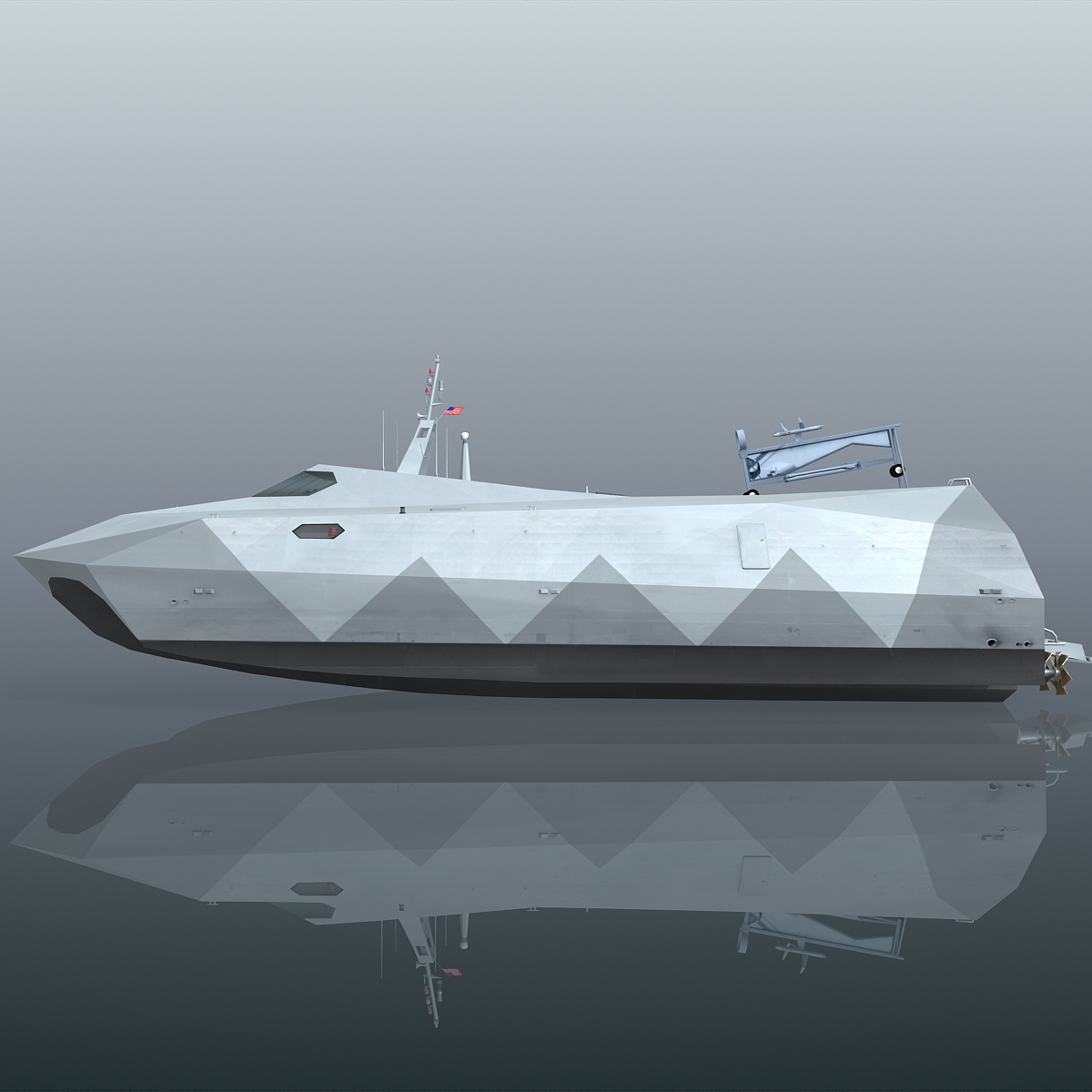 navy m80 stiletto 3d max