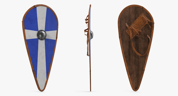 3d model norman shield