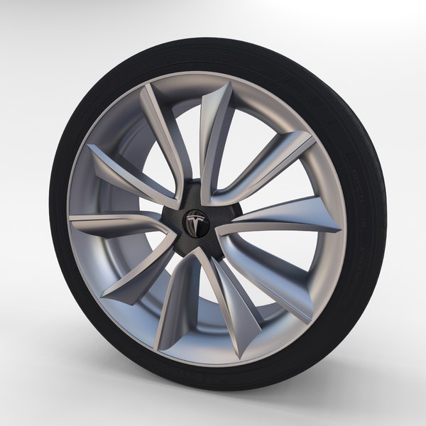 modelo 3d Tesla Model 3 Rim - TurboSquid 1127170