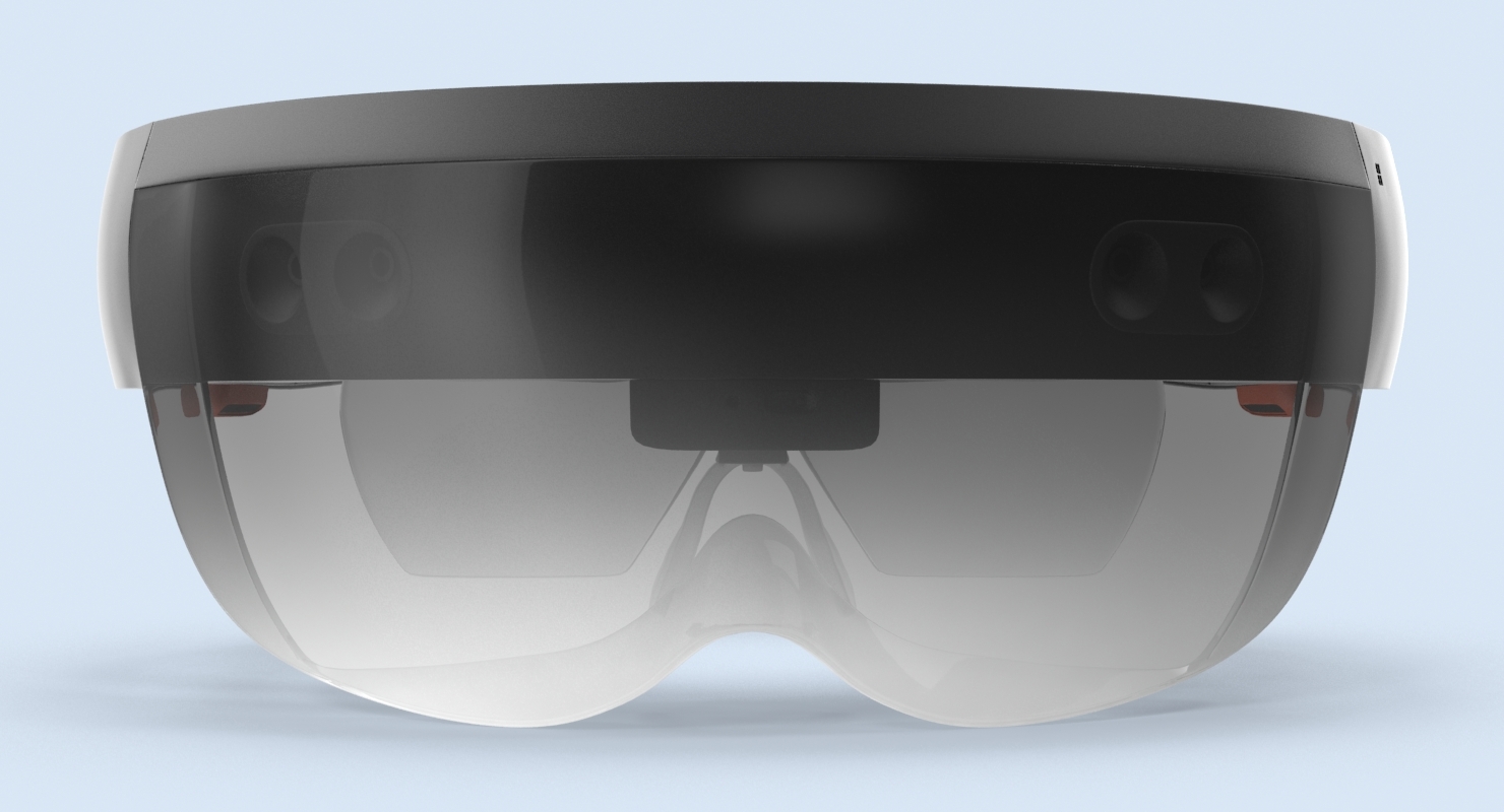 hololens ar headset 3d max
