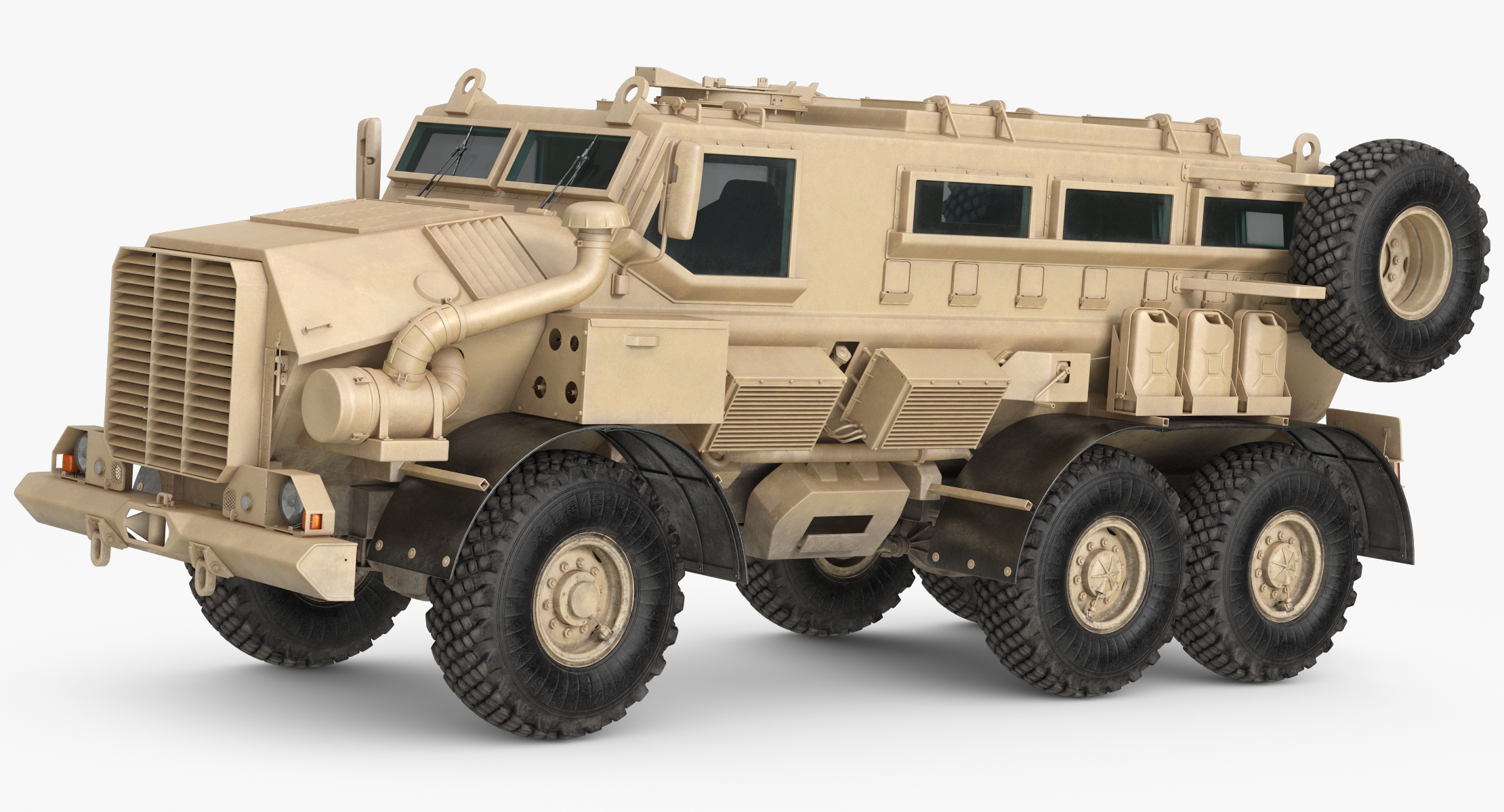 truck military sand casspir max
