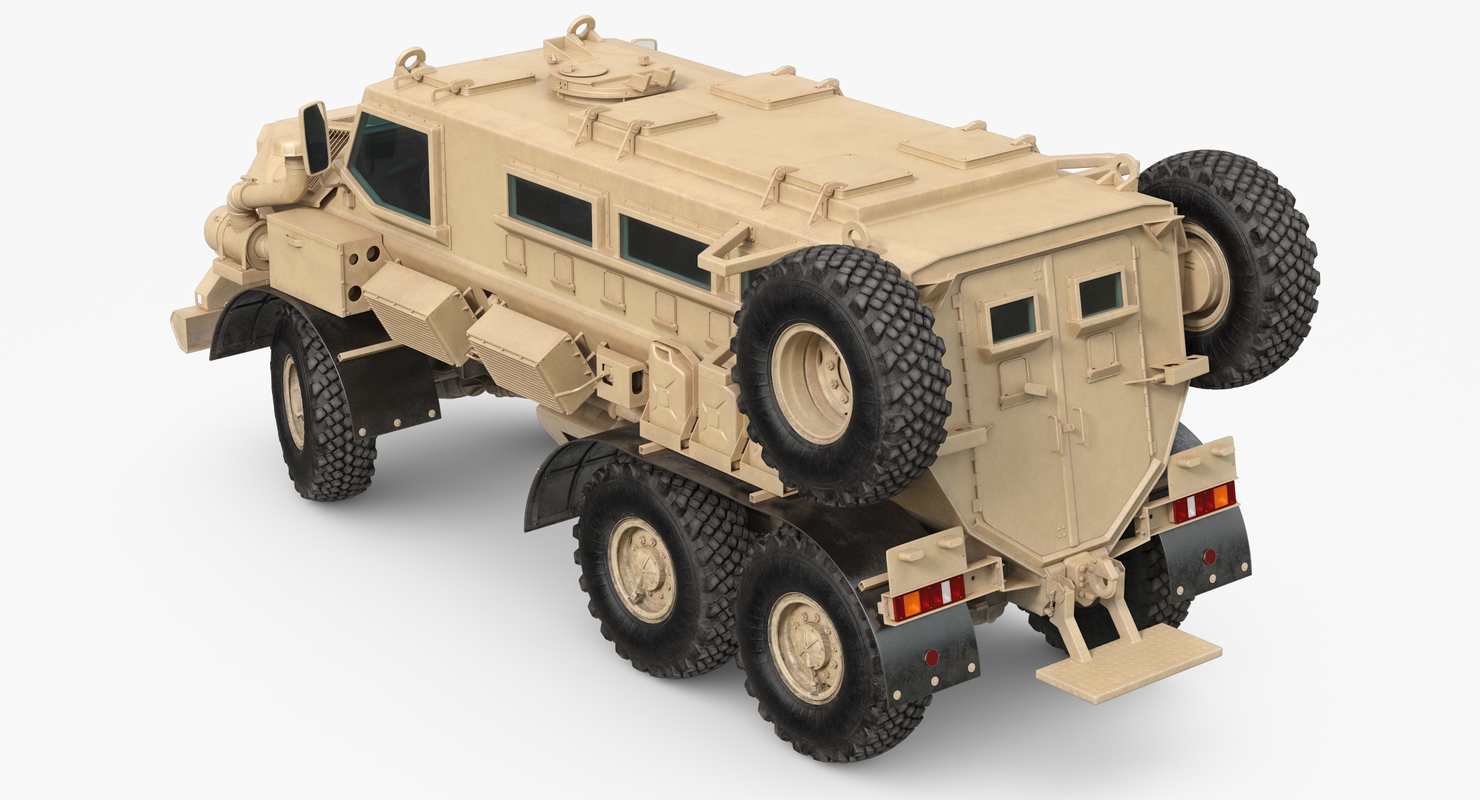 truck military sand casspir max