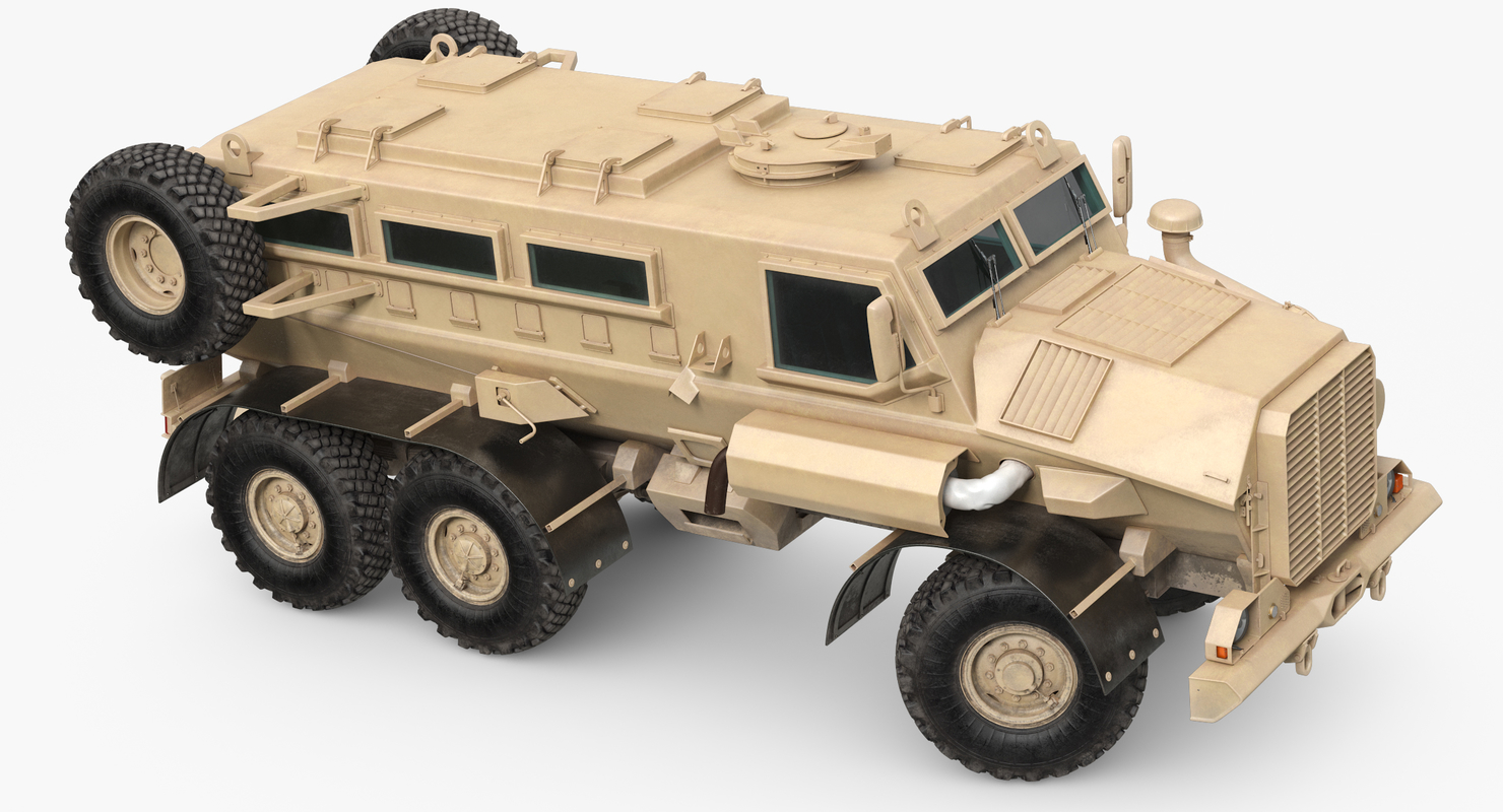 truck military sand casspir max