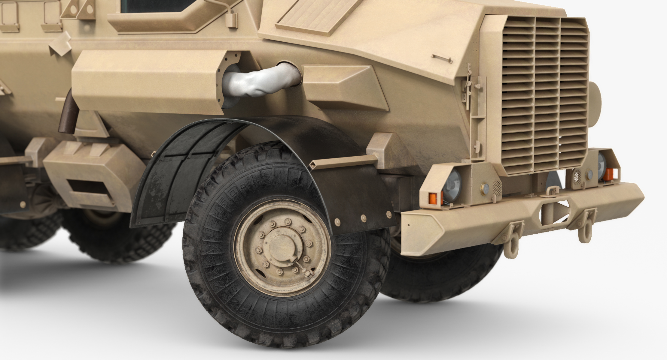 truck military sand casspir max