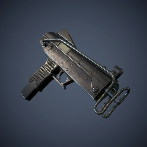 Stechkin TKB-486 SMG3Dモデル - TurboSquid 1031015