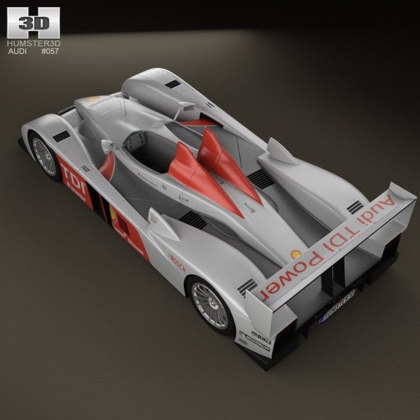 3d model 2006 audi r10