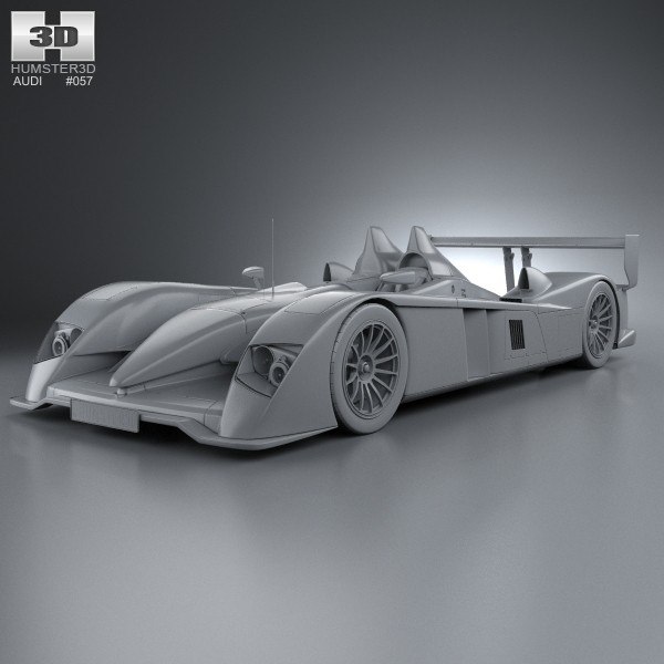 3d model 2006 audi r10
