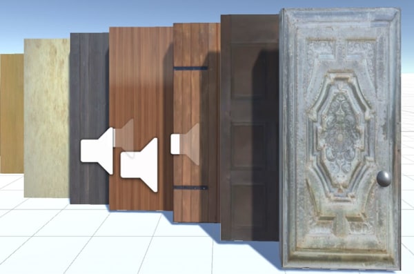 modelo 3d Juego de puertas sencillas - TurboSquid 1127441