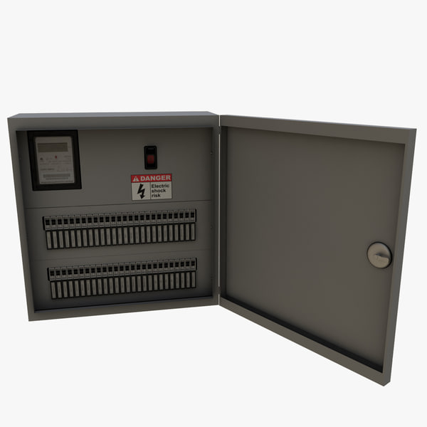 Stromkasten 3D-Modell - TurboSquid 792794