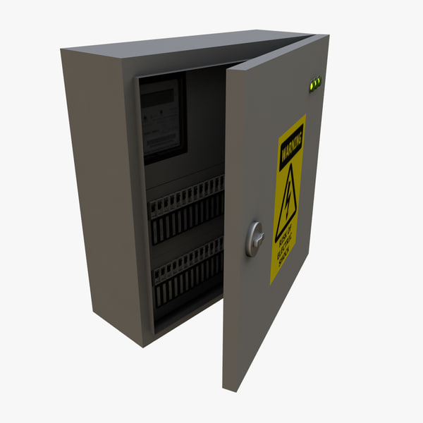 Stromkasten 3D-Modell - TurboSquid 792794