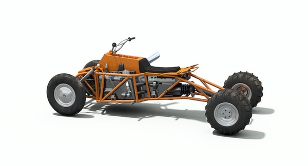 3d powered atv